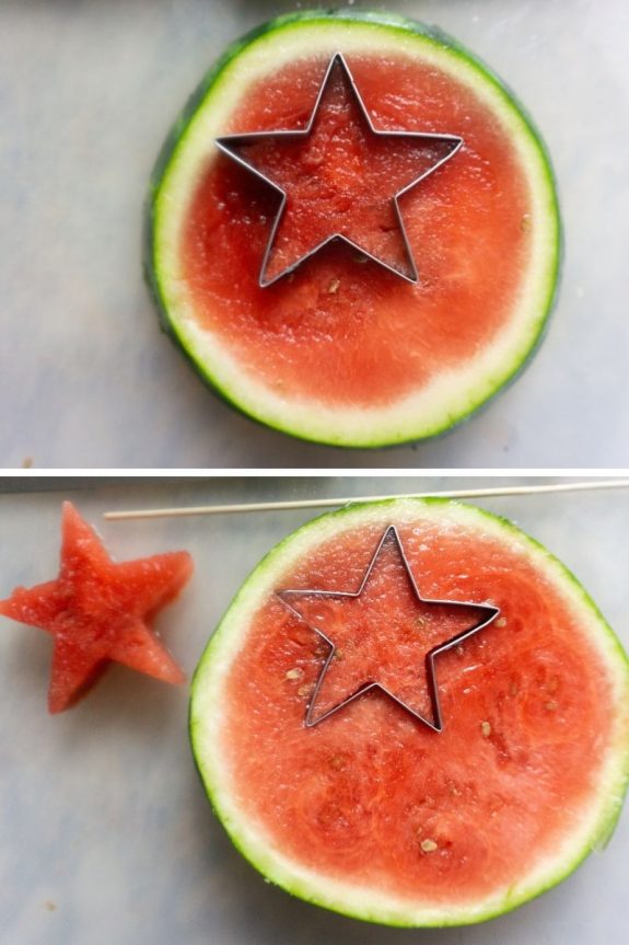 Fourth of July Fruit Sparklers