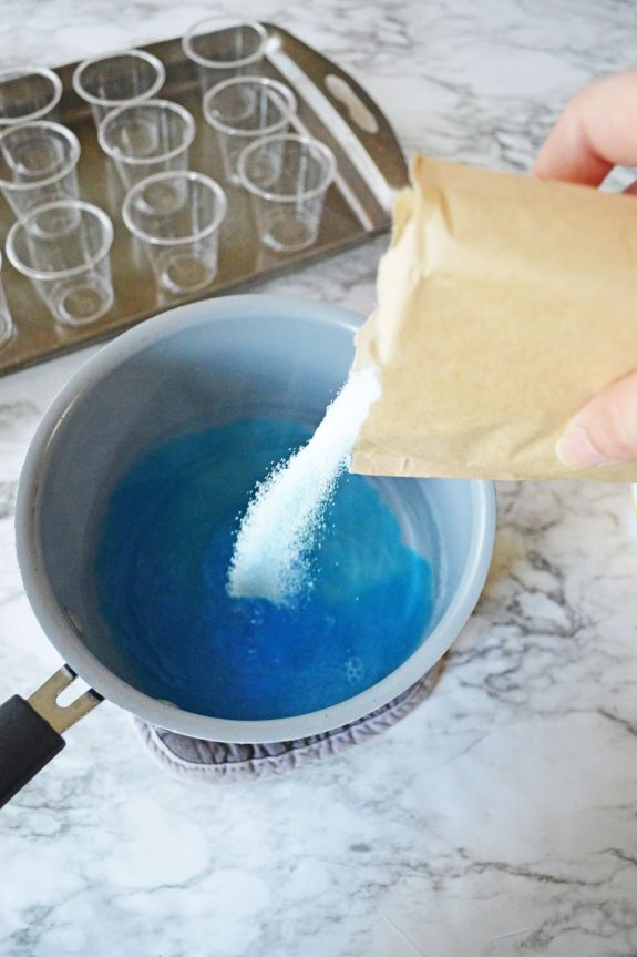 4th of July Gelatin Shots Recipe