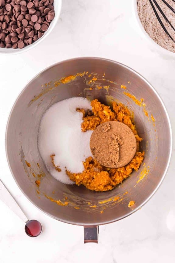 Pumpkin Chocolate Chip Cookies