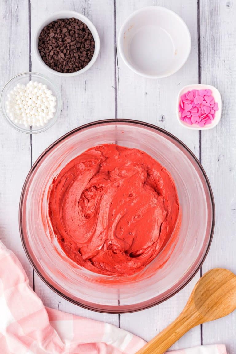 Red Velvet Dessert Dip - Balancing Motherhood