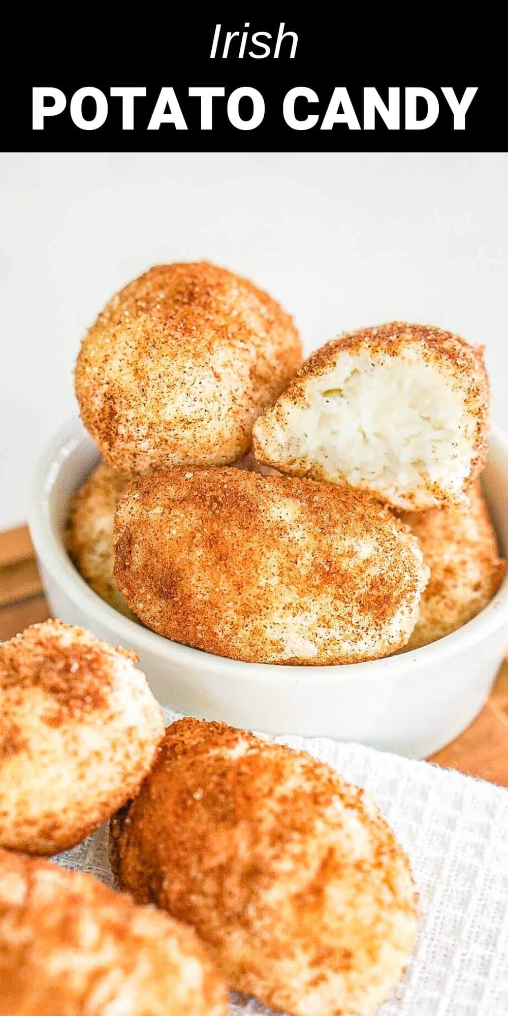 Irish Potato Candy - Balancing Motherhood
