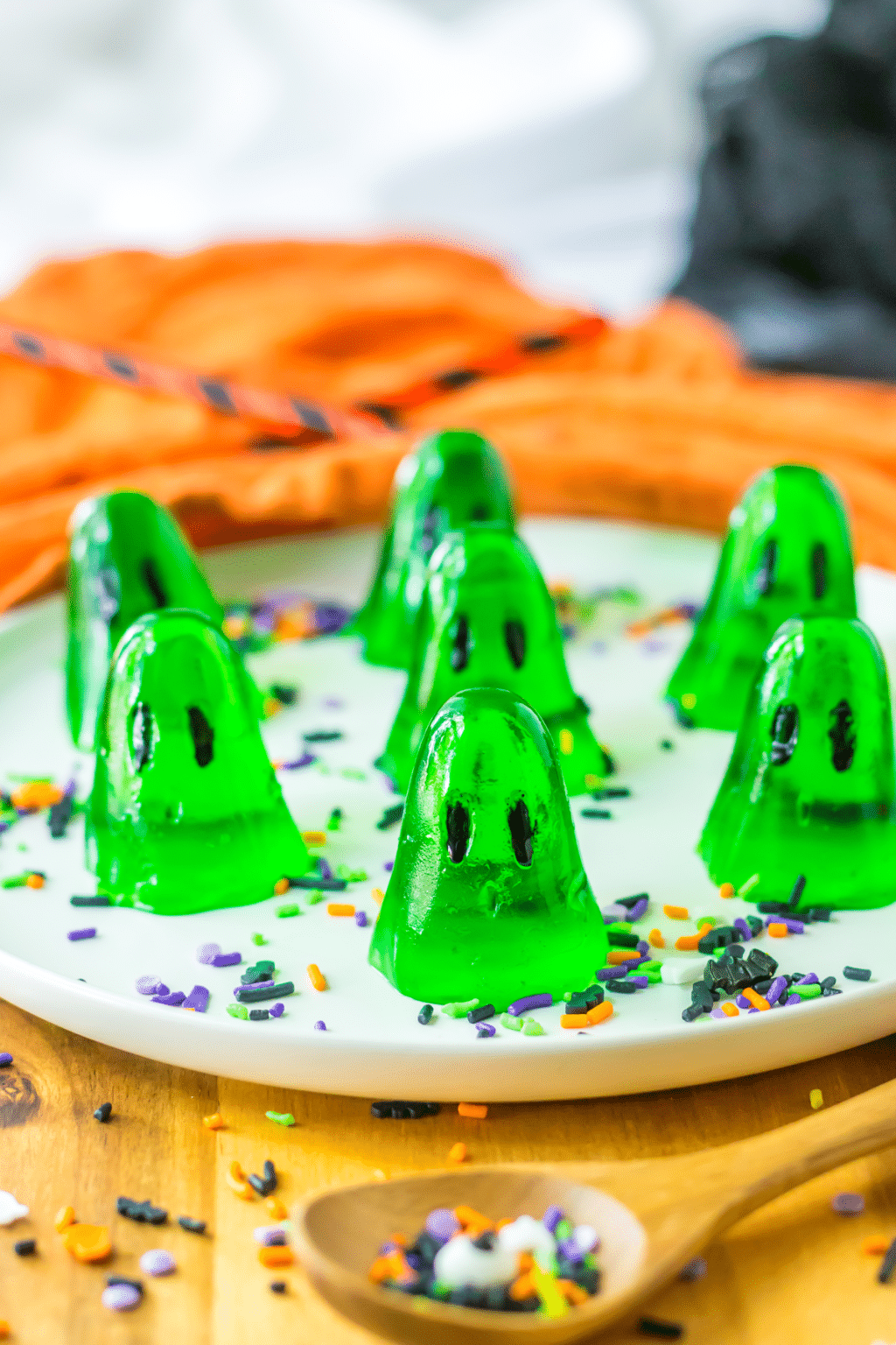 Ghost Gelatin Shots - Balancing Motherhood