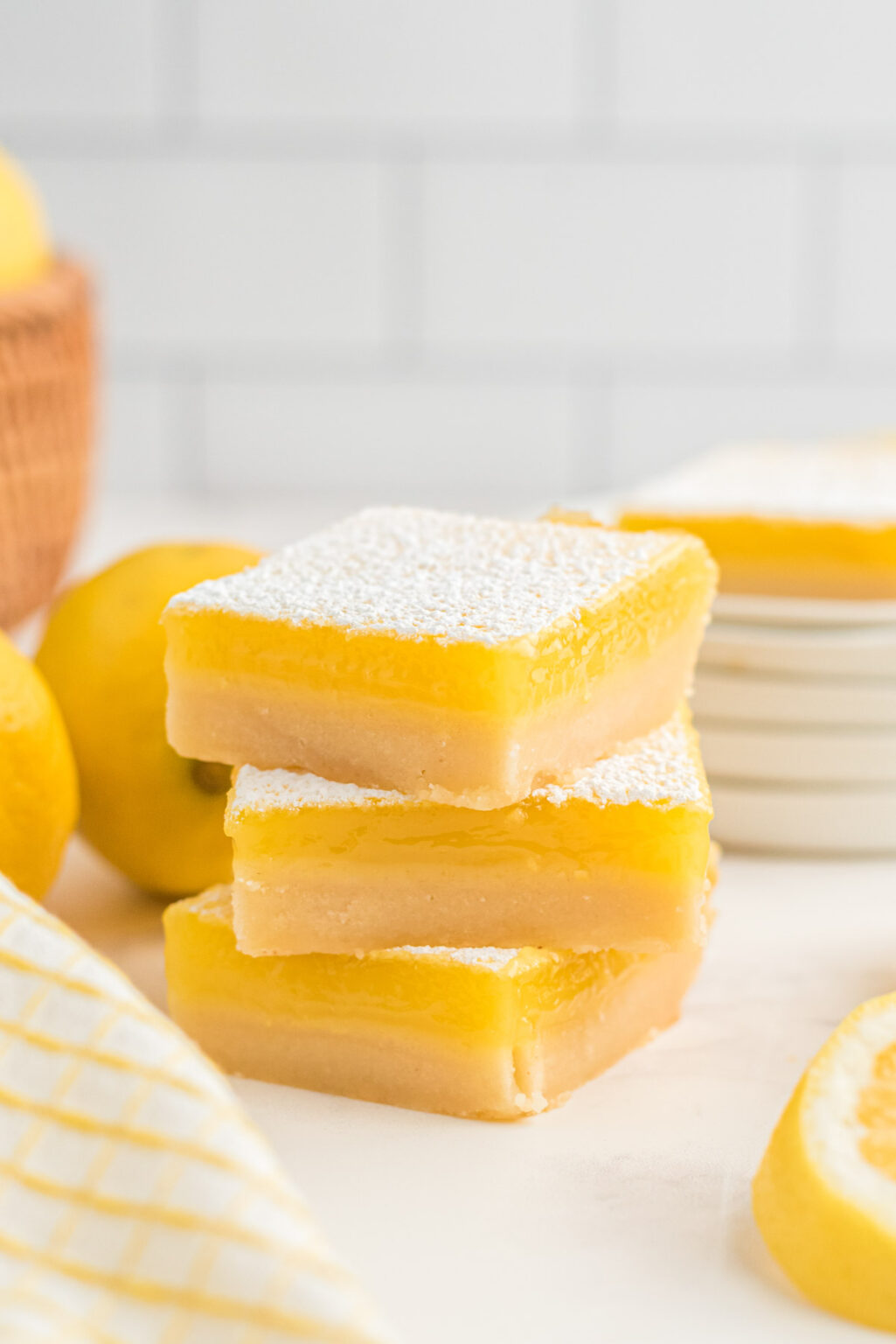 Lemon Shortbread Bars - Balancing Motherhood