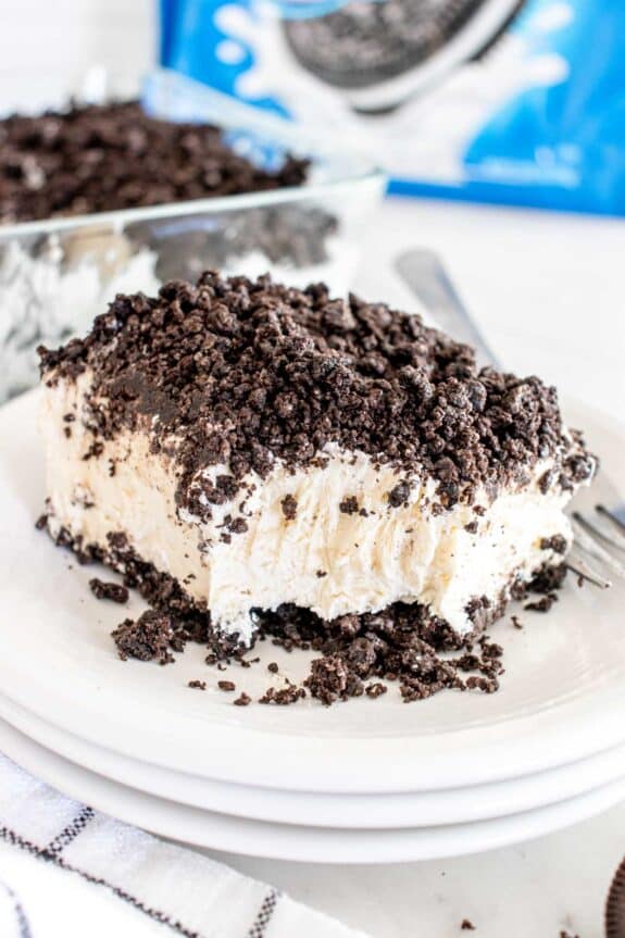 Frozen Oreo Dessert - Balancing Motherhood