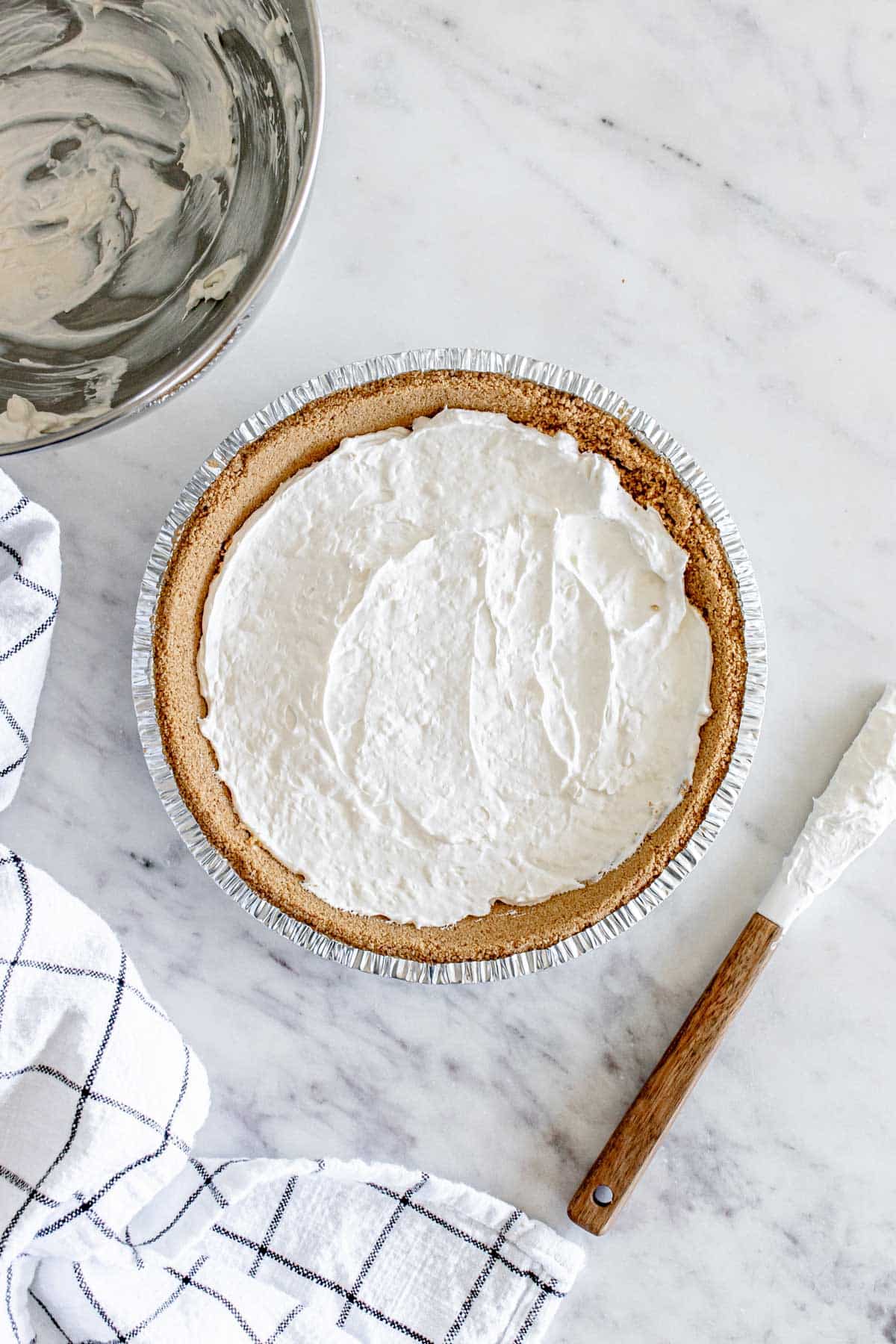 Easy Double Layer Pumpkin Pie (No Bake) - Balancing Motherhood