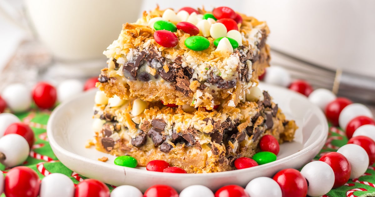 Christmas Magic Bars - Balancing Motherhood