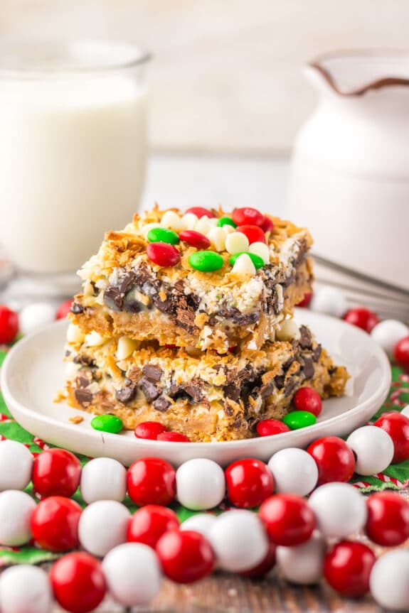 Christmas Magic Bars - Balancing Motherhood