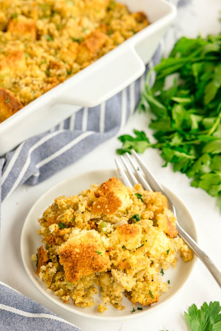 Easy Cornbread Stuffing Recipe (Classic Holiday Side Dish)