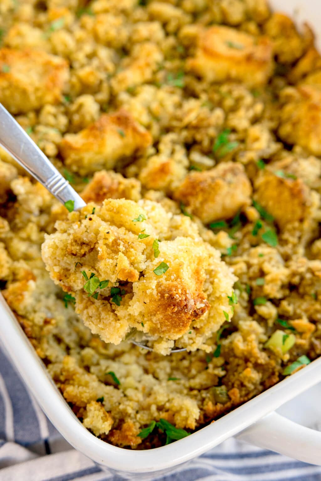 Easy Cornbread Stuffing Recipe (Classic Holiday Side Dish)